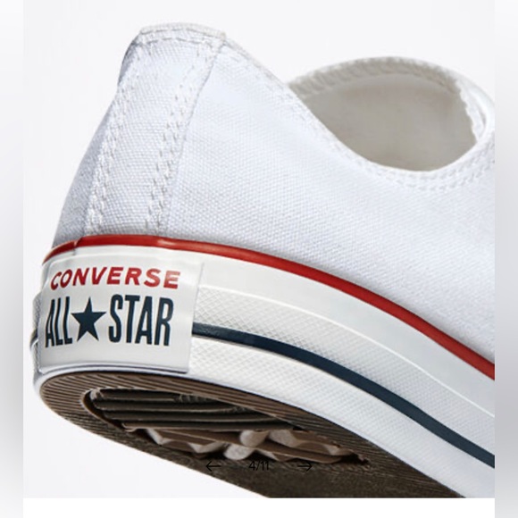 Converse | Shoes | Converse Chuck Taylor All Star Classic White Low Top ...